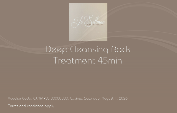 Jo Sellman Beauty Therapist - eVouchers